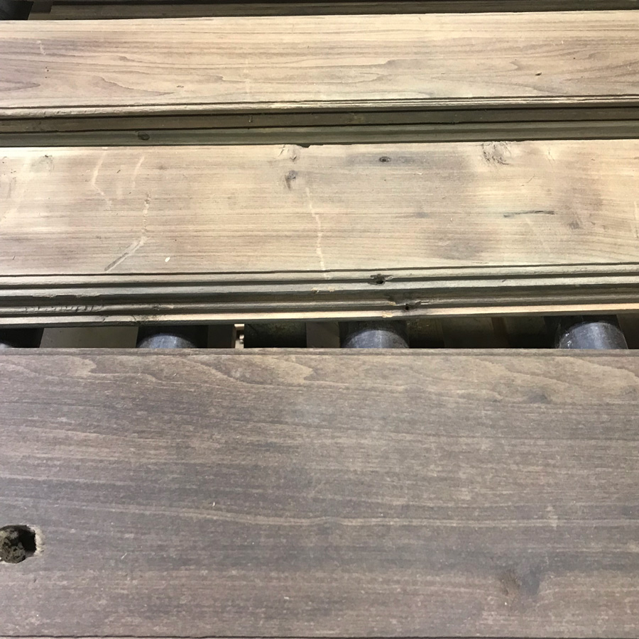 Original Beaded Black Walnut Paneling - Longleaf Lumber