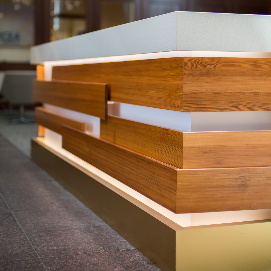 Heart Pine Office Millwork - Longleaf Lumber