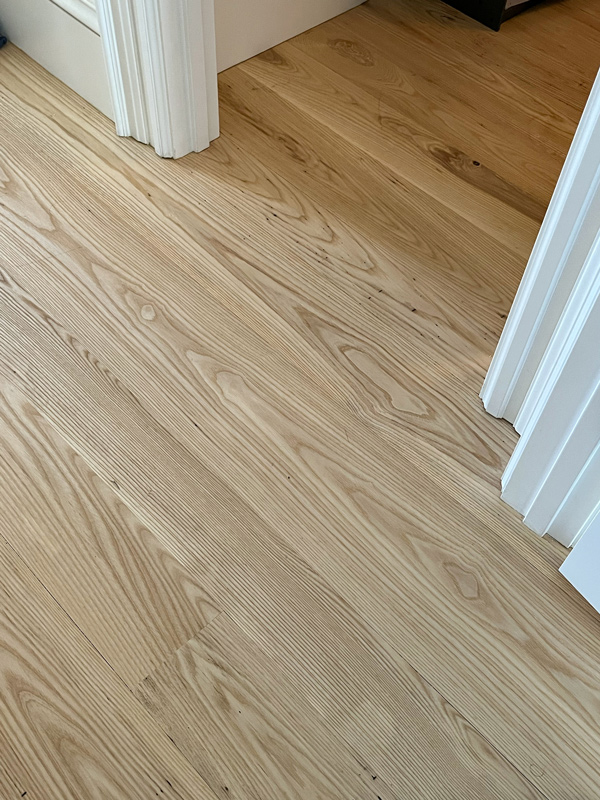 Emerald Ash Floor In Private Home - Longleaf Lumber