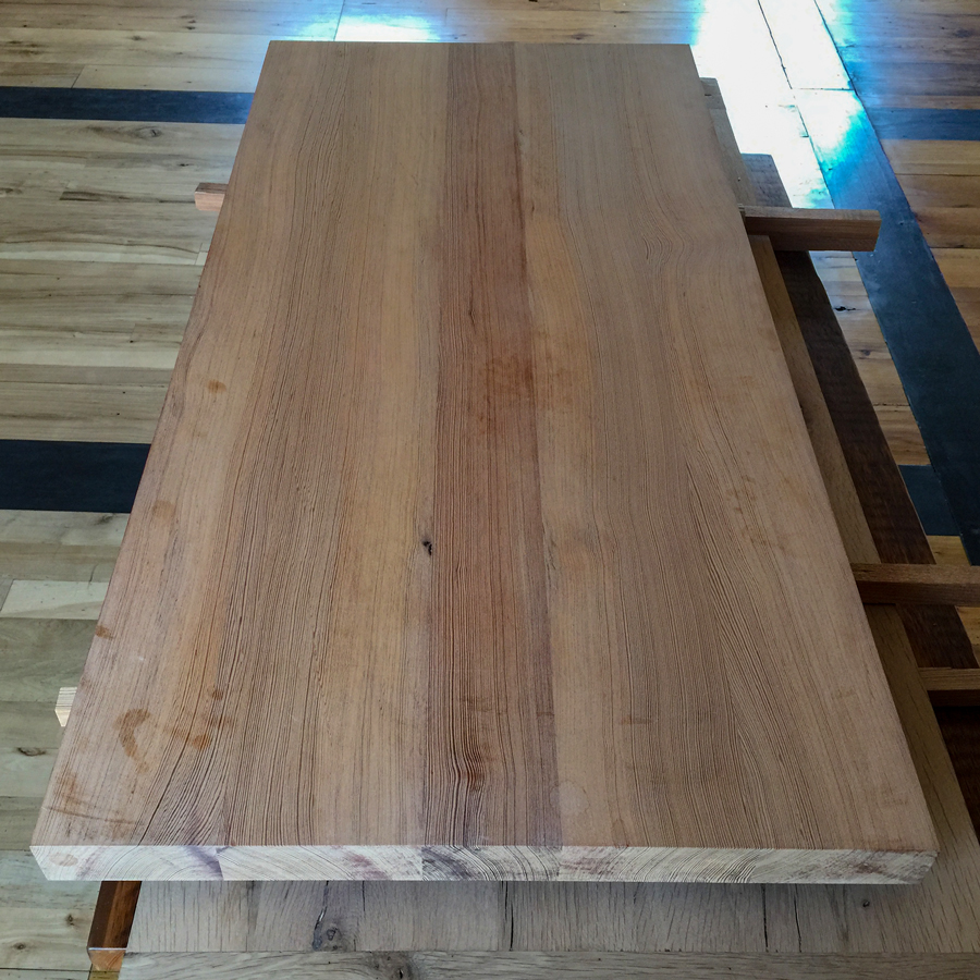 Unfinished Reclaimed Wood Tops - Longleaf Lumber