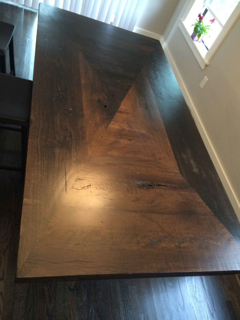 Longleaf Lumber - Reclaimed Live Oak Table