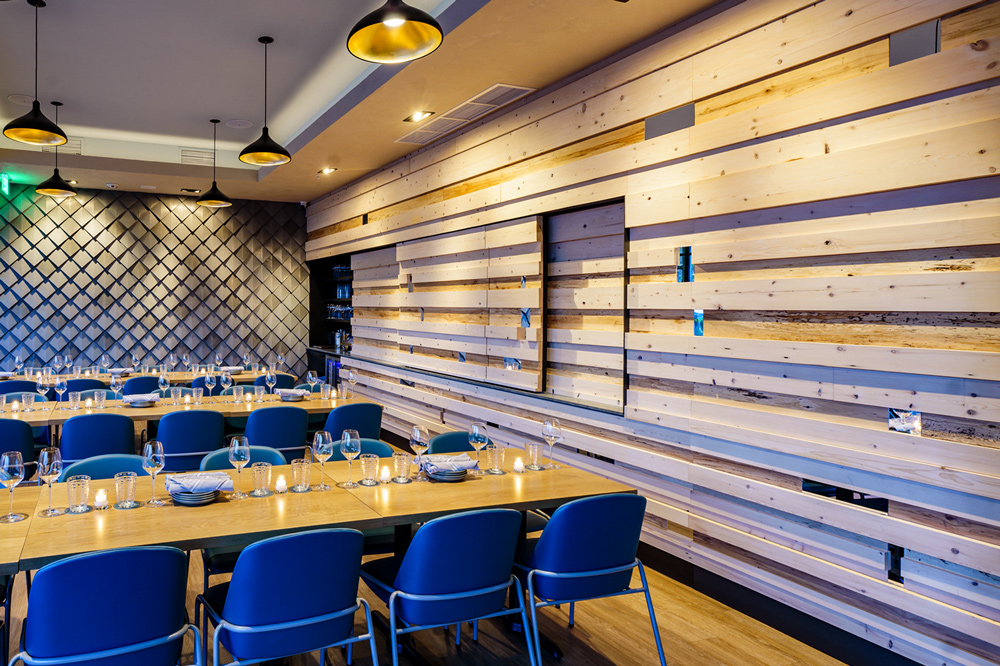 Reclaimed Spruce Restaurant Paneling - Longleaf Lumber
