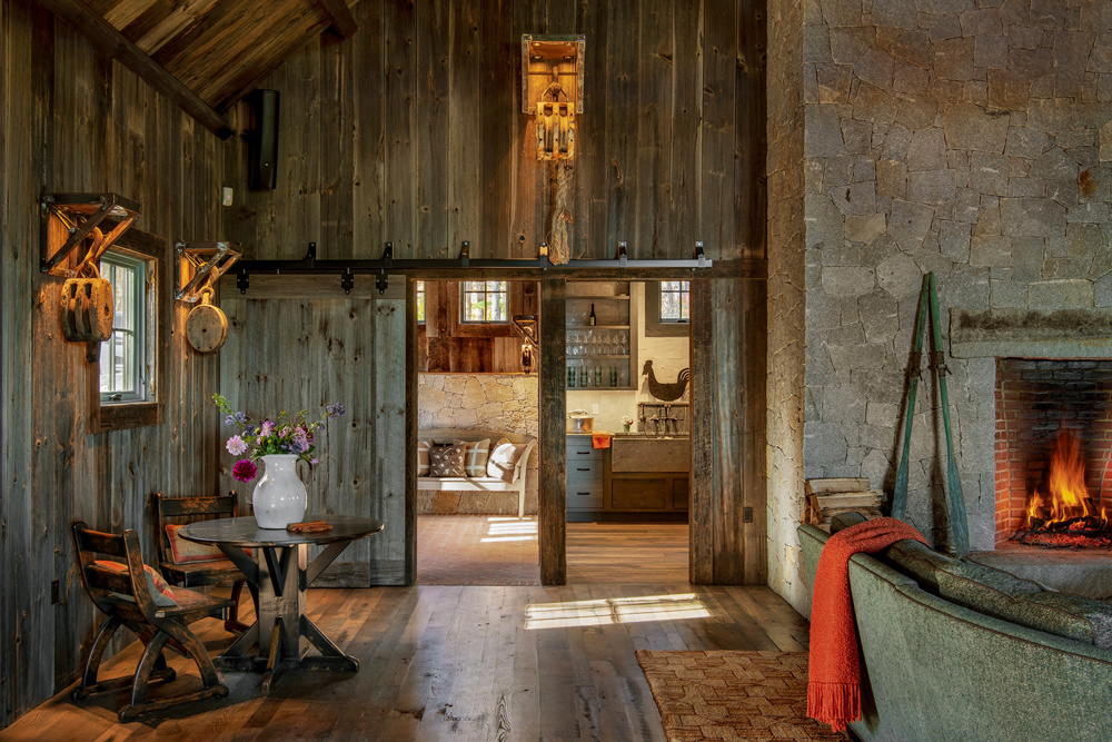 Reclaimed Skip-Planed Oak Flooring and Barn Board Paneling - Longleaf ...