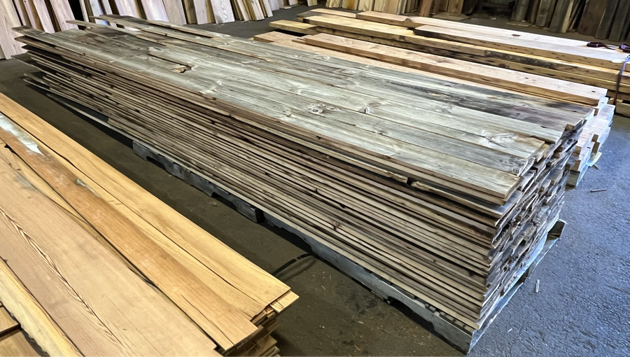 Longleaf Lumber - Classic Barn Board Paneling