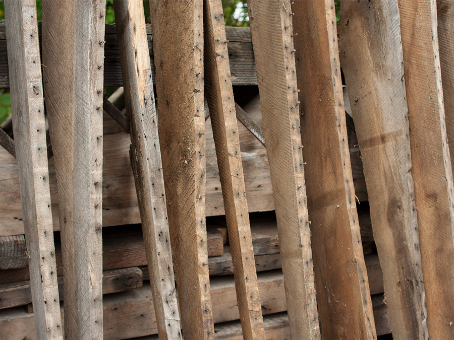 Reclaimed Chestnut and Oak Arched Rafters - Longleaf Lumber